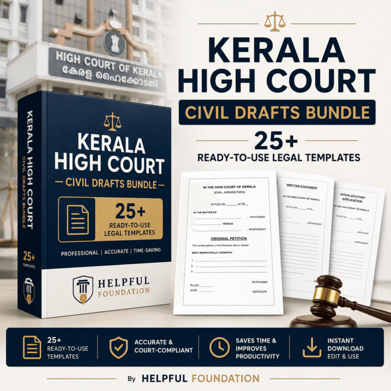 3500+ Marathi Legal Drafts (मराठी) | MS Word & PDF
